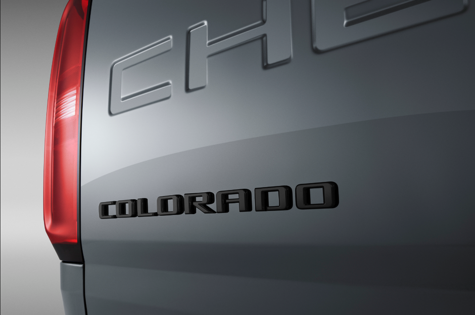 Chevrolet Colorado LT Emblems in Black GM OEM NEW 84858697 | eBay