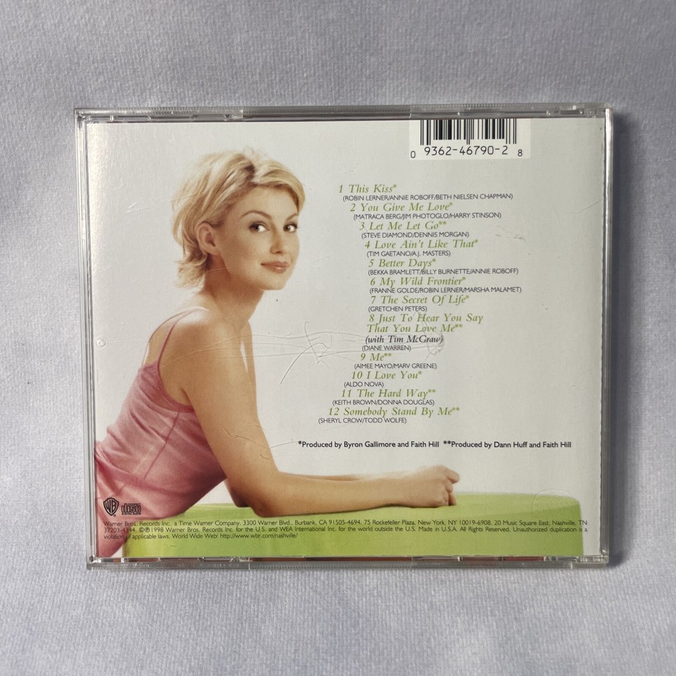 Faith by Faith Hill (CD, 1998) 93624679028 | eBay