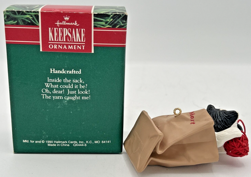 Hallmark Keepsake Meow Mart Ornament 1990 U74 | eBay
