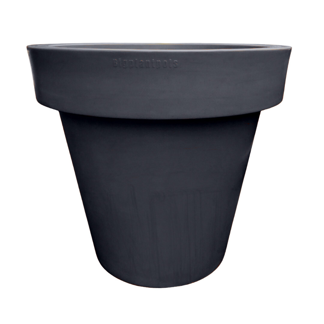 100cm Big Plant Pots ANTHRACITE extra large MASSIVE garden tree planter ...