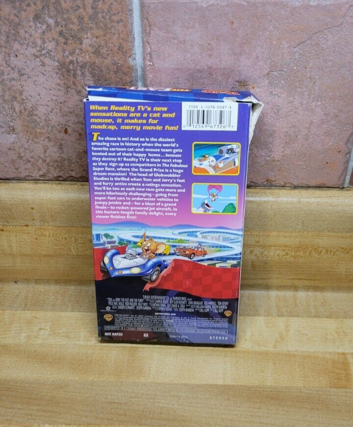 Tom E Jerry Il Veloce E Il Furry Vhs Tom And Jerry NTSC VHS Tapes For