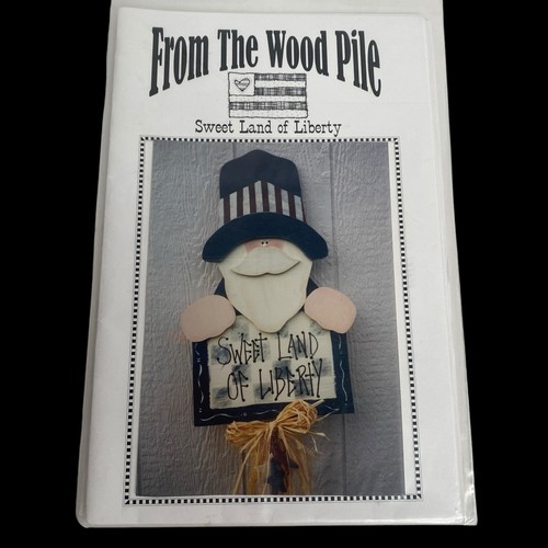7 Santa Claus Uncle Sam Scarecrow Witch Halloween Woodworking Patterns ...