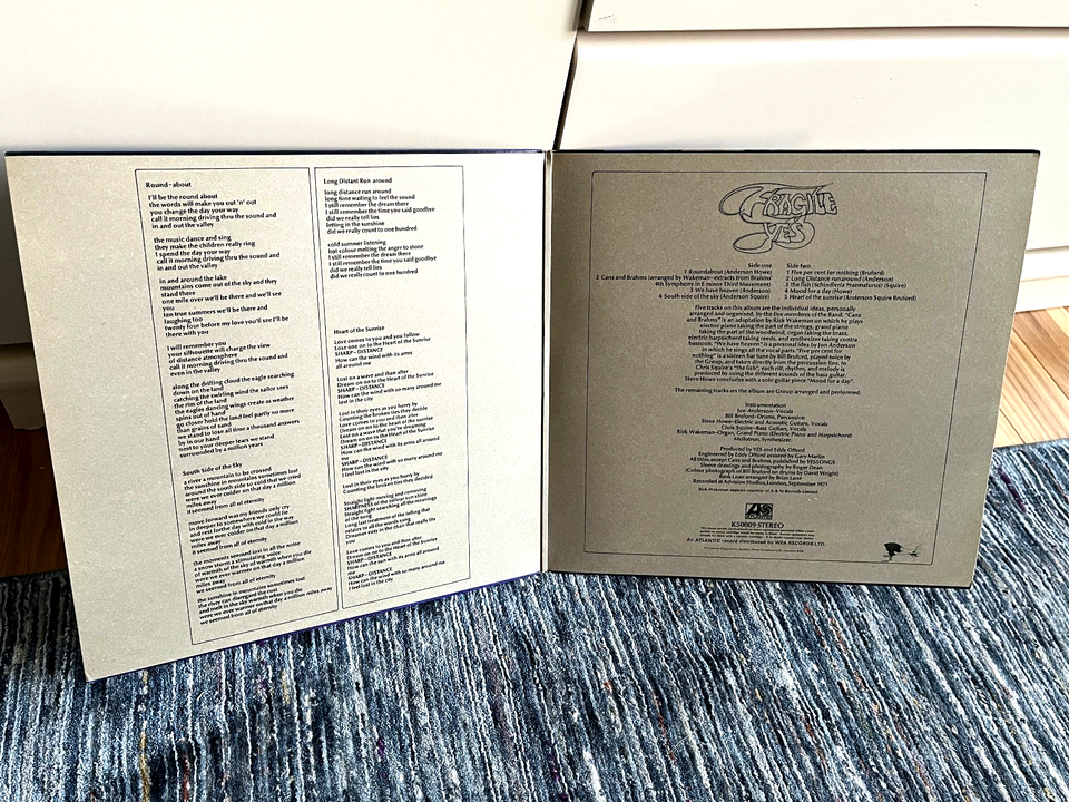 YES Fragile UK LP Reissue Play Graded NM w/Booklet | eBay