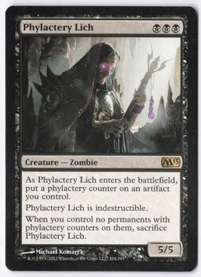 Phylactery Lich Normal R Magic 2013 (M13) 104 NM | eBay