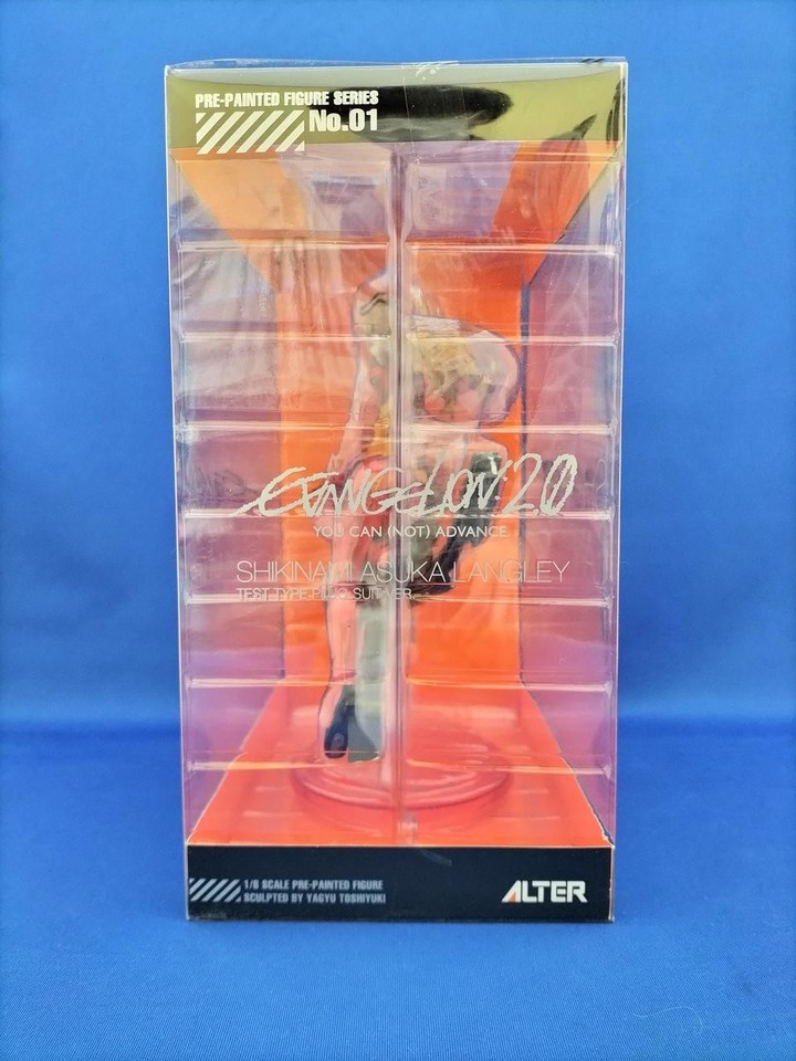 ALTER SHIKINAMI ASUKA LANGLEY TEST TYPE PLUG SUIT VER. 1/8 SCALE FIGURE ...