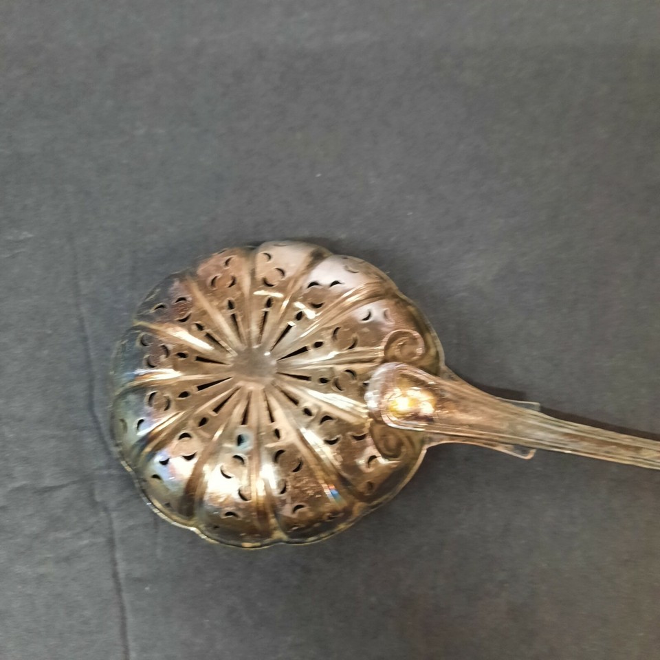 Sugar Sifter Coin Silver Malmo N.S.FAR.N.S.I Sweden Antique Flatware | eBay