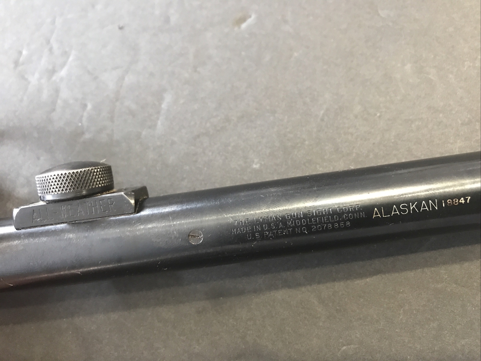 Lyman Alaskan Vintage Scope 2.5 All weather 11 " POST Reticle Great ...