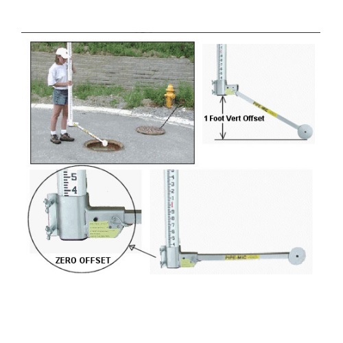ChrisNik Pipe-Mic II Invert Measuring Tool for pipes - 1702PM2 | eBay