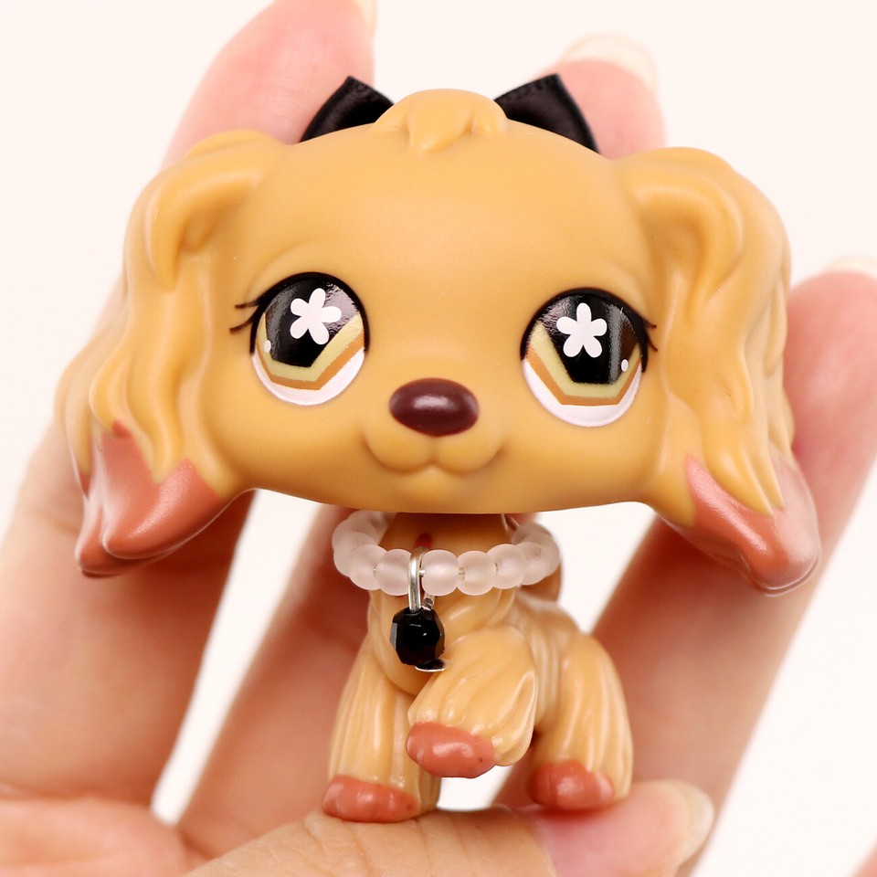 Mini Pet Shop LPS Cocker Spaniel 716 with Accessories Who Love LPS Kids ...