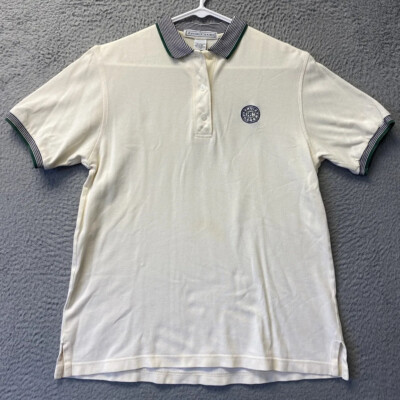 Izod Club Women's Polo Shirt M Medium Beige / 108-26 | eBay