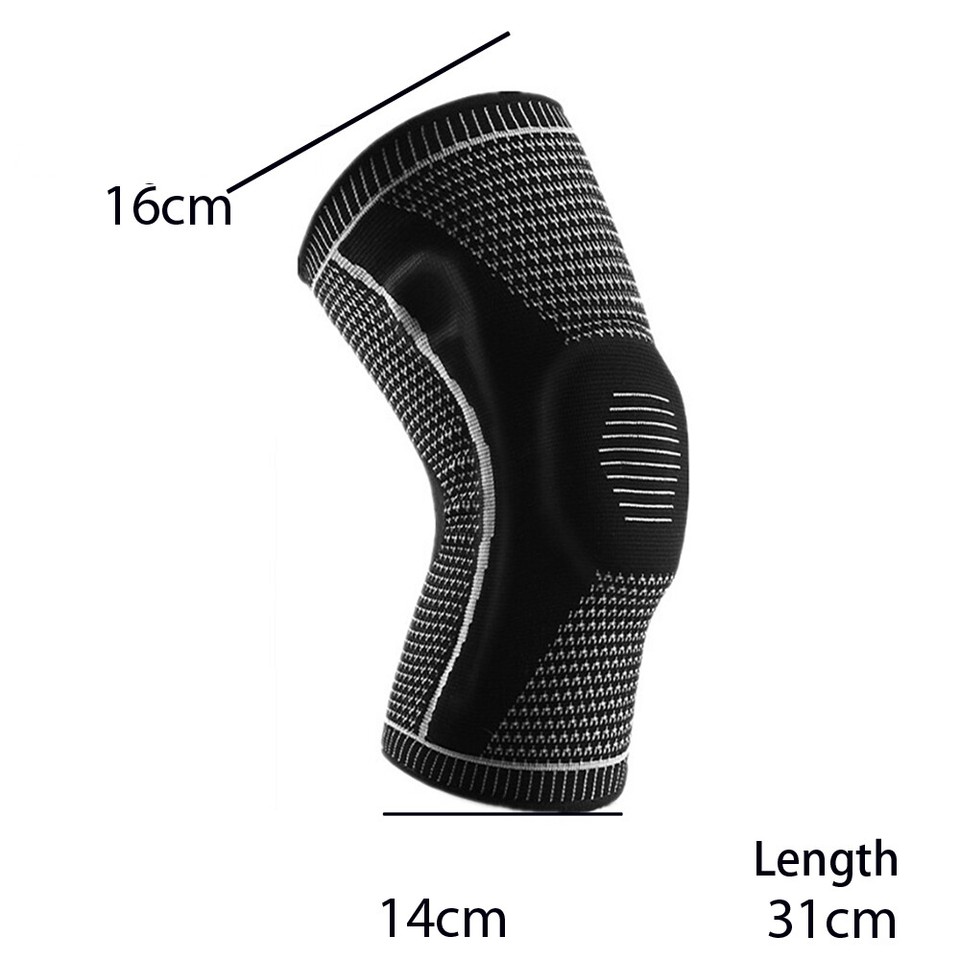 Knee Brace Knee Compression Sleeve Professional Sports Silicone Knee Support | eBay Australia