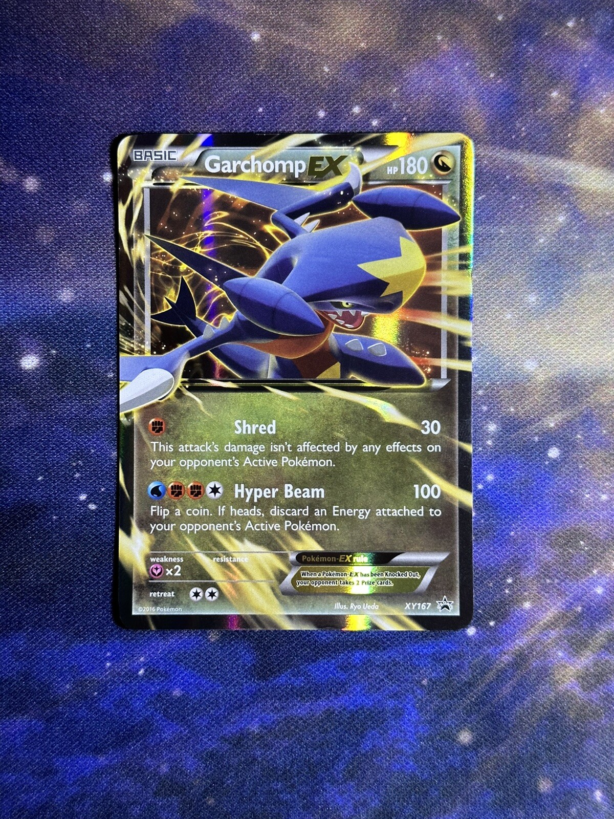 Garchomp EX XY167 - NM NEAR MINT - XY Black Star Promo Holo 2016 ...
