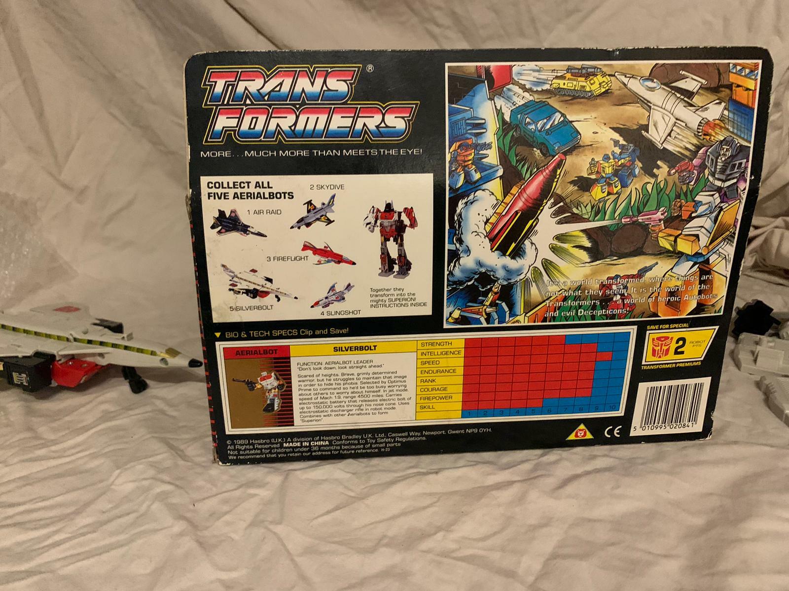 TRANSFORMERS G1 AERIALBOT LEADER SILVERBOLT CLASSIC BOXED COMPLETE | eBay