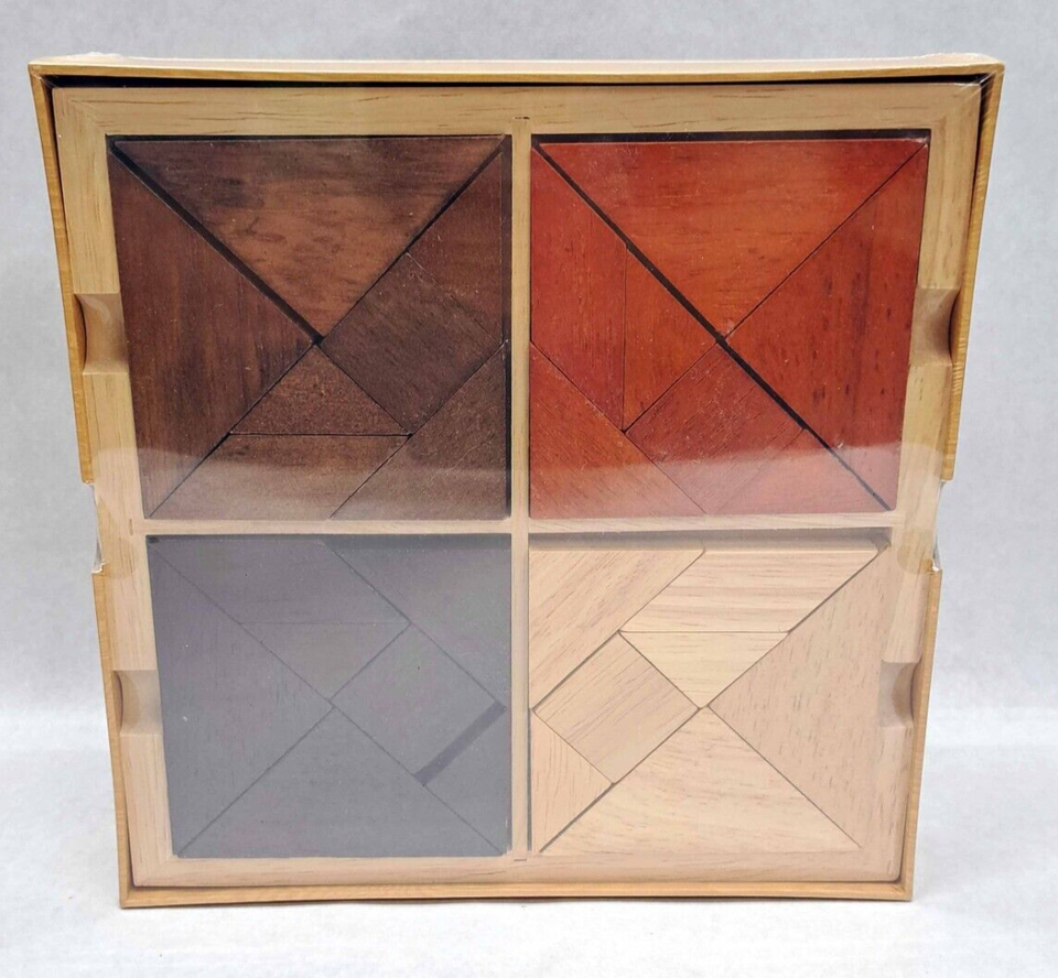 Tangram Master Ultimate Puzzle Challenge - New & Complete w/ 200 Puzzle ...