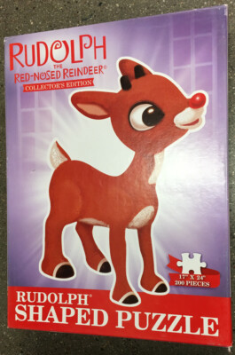 Rudolph The Red-Nosed Reindeer 300 Piece Jigsaw Puzzle Beautiful Gently ...