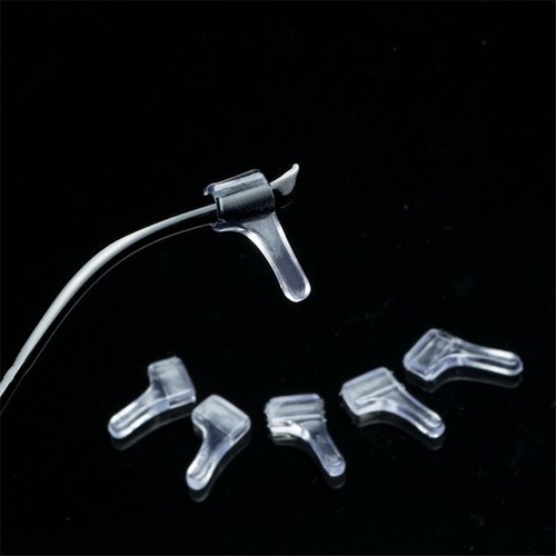1Pairs Comfort Soft Silicone Anti Slip Ear Hooks For Glasses Eyeglass ...