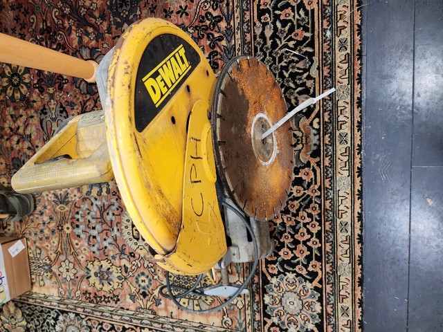 DEWALT DW871 14" CHOP Saw Works for sale online | eBay