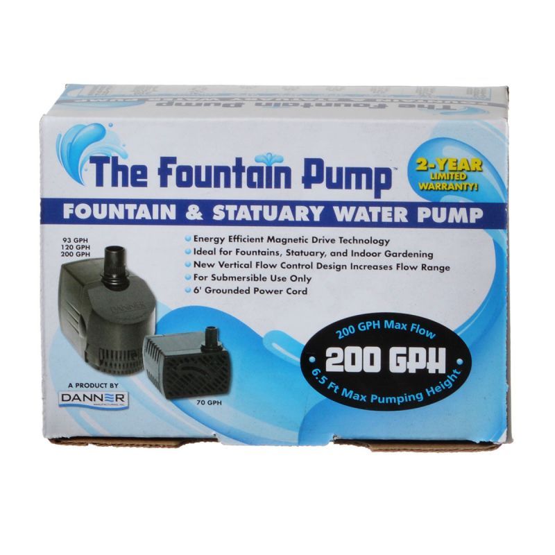 Danner The Fountain Pump Fountain & Statuary Water Pump 4 sizes ...