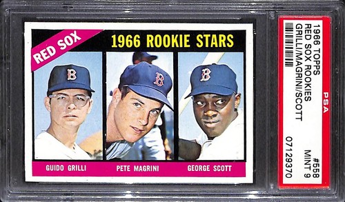 1966 Topps #558 Red Sox 1966 Rookie Stars PSA 9 RC | eBay
