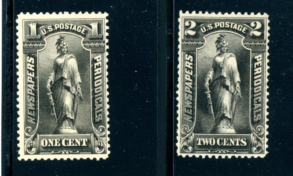 USA PR114-PR125 NEWSPAPER COMPLETE VF SET FOUR ARE NH CAT $600 | eBay