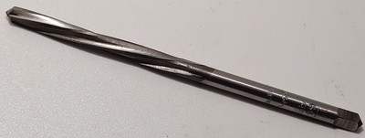11/64" Spiral Flute Hand Reamer HSS Left Hand Spiral R H Cut 4 Flute ...