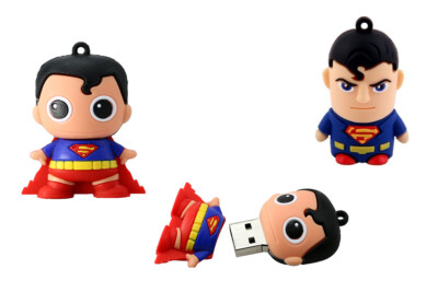 2.0 16gb 32gb 64gb 128gb Superman Super Hero USB Flash Thumb Drive USA ...
