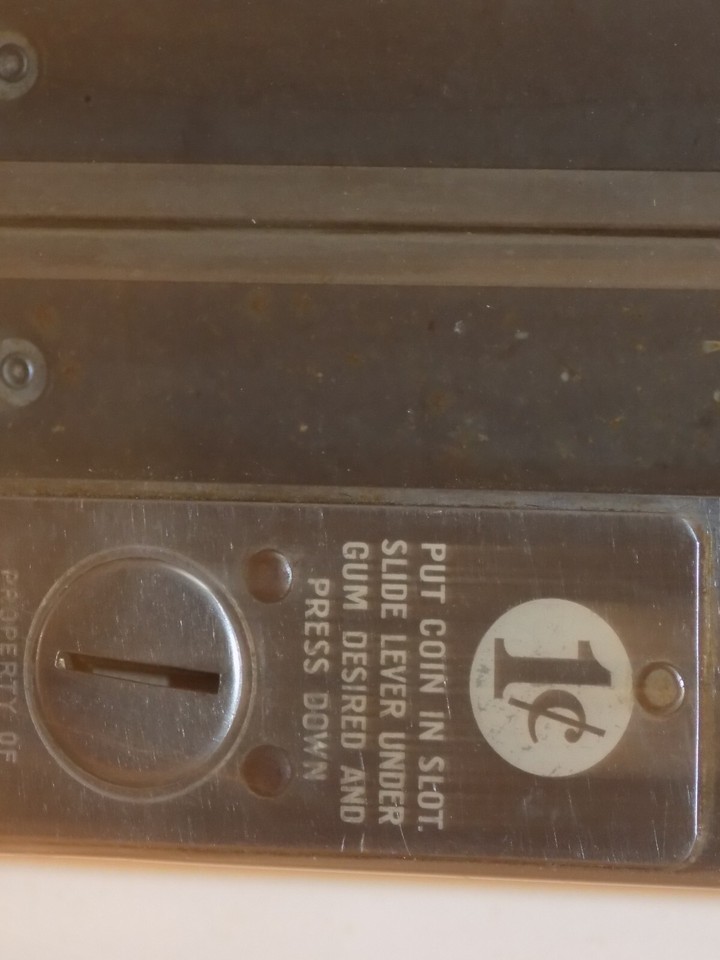 Vintage Mills 1 Cent Automatic Vending Machine | eBay