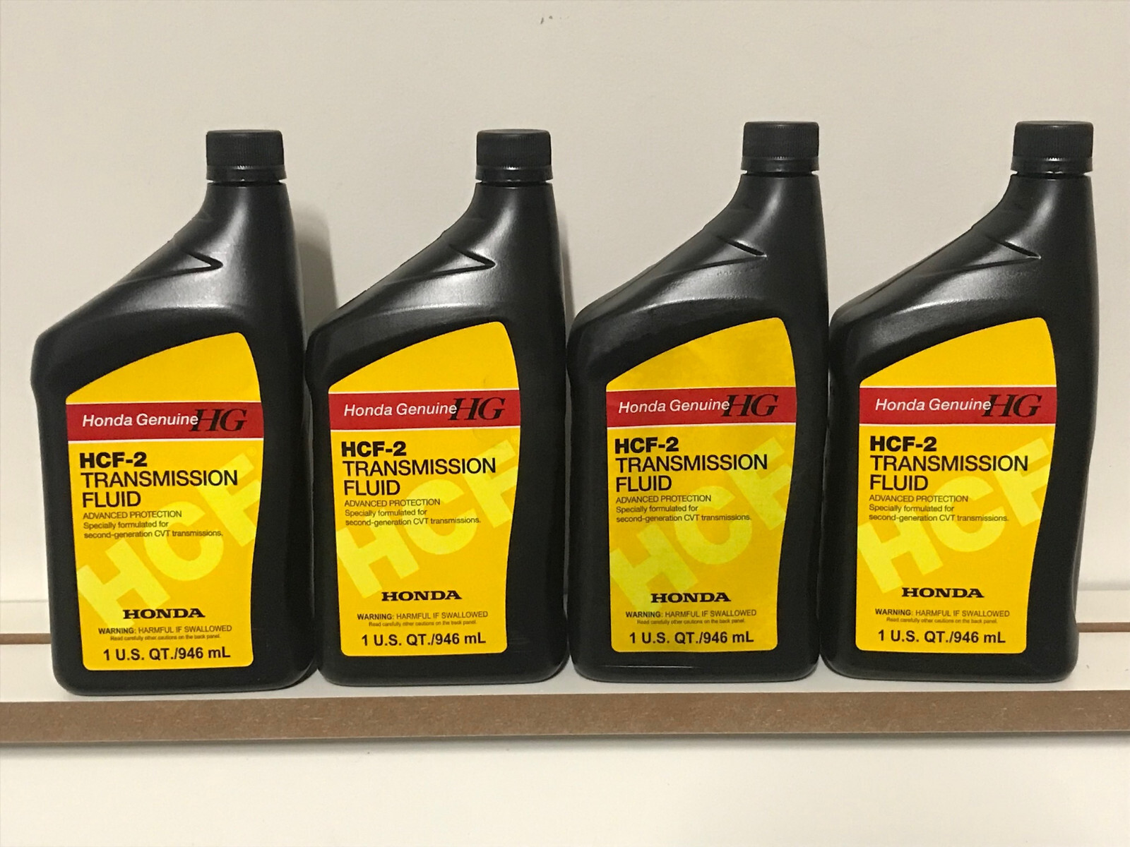 Honda Genuine HCF-2 Transmission Fluid - 4 QTS - PN 08200-HCF2 | eBay