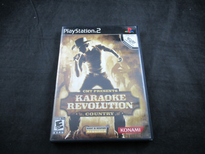 CMT Presents: Karaoke Revolution -- Country (Sony PS2, 2006) *Complete ...
