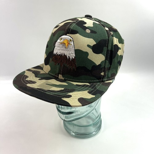 ACE CAP INC - USA Bald Eagle Camouflage Military Vintage Baseball Hat ...