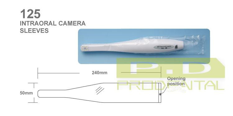 500pcs Intraoral camera sleeves Dental Disposable Sleeves Plastic cover ...