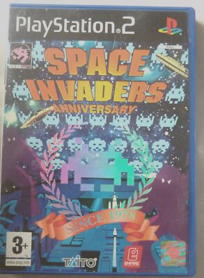 39415 Space Invaders Anniversary - Sony PS2 Playstation 2 (2004) SLES ...