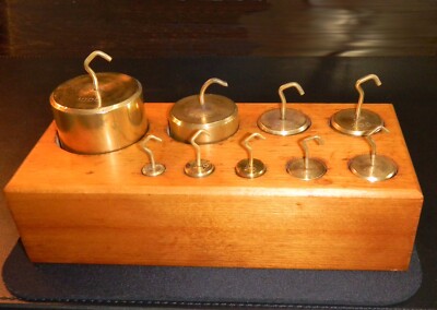 Weights & Calibration Sets - Balance Scale Brass Calibration