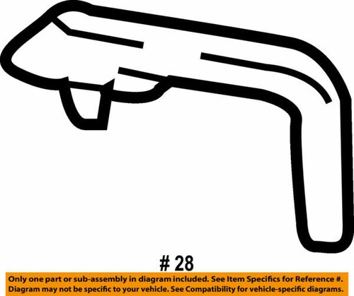 52125-60130 Toyota Bracket, fog lamp mounting, rh 5212560130, New ...