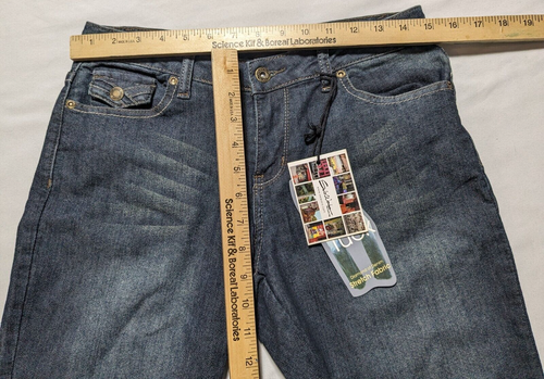 SALT WORKS BOOTCUT Women Size 4 Stretch Denim Blue Jeans NEW | eBay