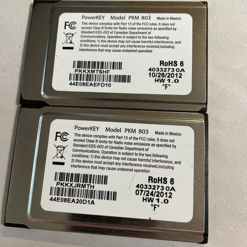Lot (2) Cisco PowerKey PKM 803 Multi Stream Card @CPU12 | eBay