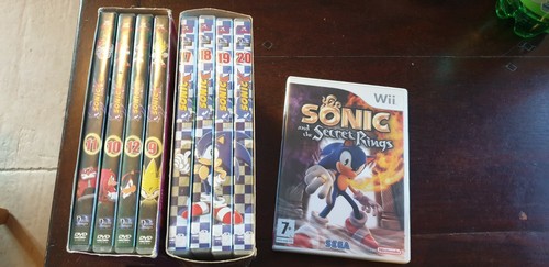 SONIC X JETIX 2005 COFFRET 2×4 DVD PLUS 1 JEU SEGA NINTENDO | eBay