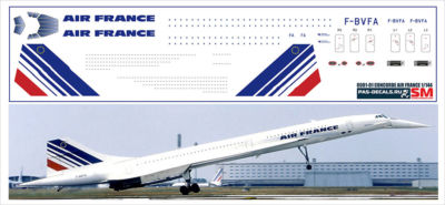 1/144 PAS-DECALS Concorde Air France . REVELL. | eBay