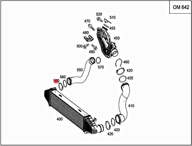 Genuine MERCEDES 906 A207 C204 C207 C218 Sectional sealing ring ...