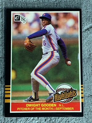 Dwight Gooden Doc 1985 Donruss Highlights #48 METS RC Rookie | eBay