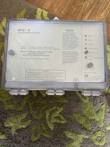 APS -4 ETI (Environmental Technology Inc) Snow/Ice Melt Controller | eBay