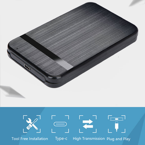 2.5" SATA USB 3.1 Hard Drive Disk HDD SSD Enclosure External Laptop ...