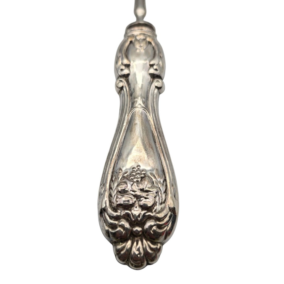 Vintage Raymond Sterling Silver Handle Ornate Flat Tomato Server 9 1/2 ...