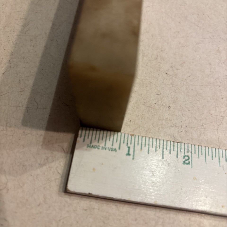 Vtg Translucent Hard Arkansas Style Oil Sharpening Stone 4-15/16”x1-15/ ...