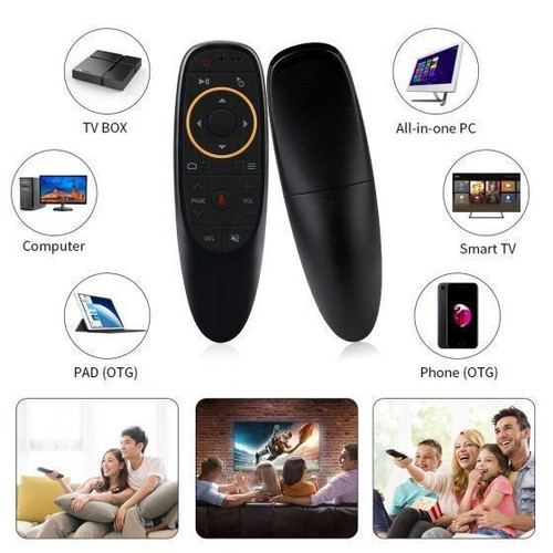 G10S Voice Remote Control for Android Wireless Air Mouse TV Box 2.4G ...