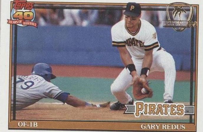 1991 Topps - Gary Redus #771 Operation Desert Shield for sale online | eBay