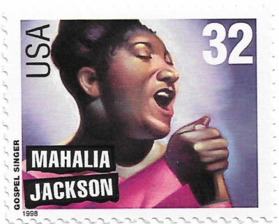 STAMP US SCOTT 3216 "Mahalia Jackson" 32 CENT 1998 MNH | eBay
