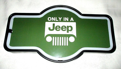 JEEP LED NEON ROPE LIGHT SIGN - 17" Marquee Shape #02 - NEW | eBay