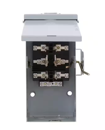 GE Emergency Power Transfer Switch 100/200-Amp 240-Volt 1-Phase Non ...