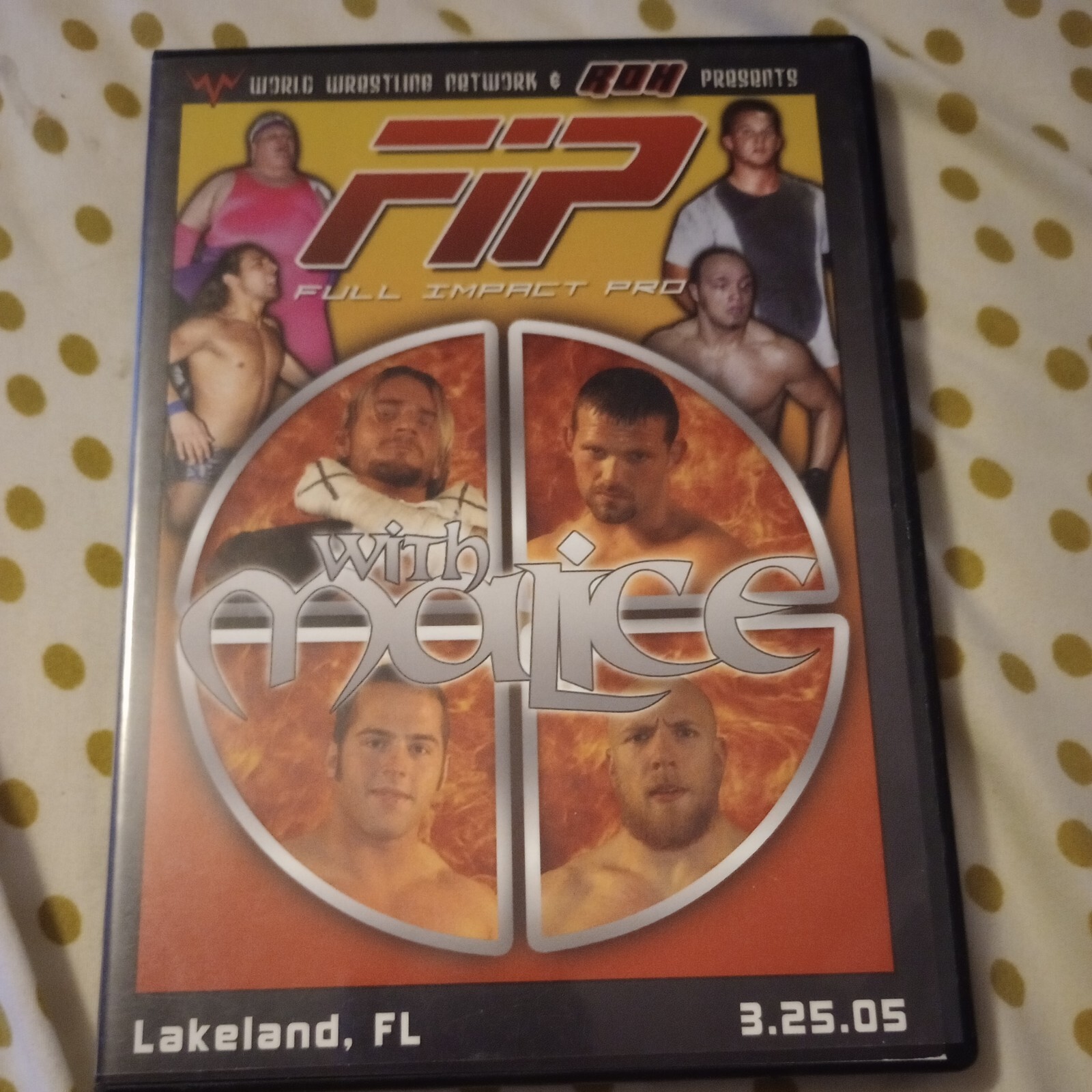 FIP Full Impact Pro Wrestling With Malice DVD CM Punk Bryan Danielson ...
